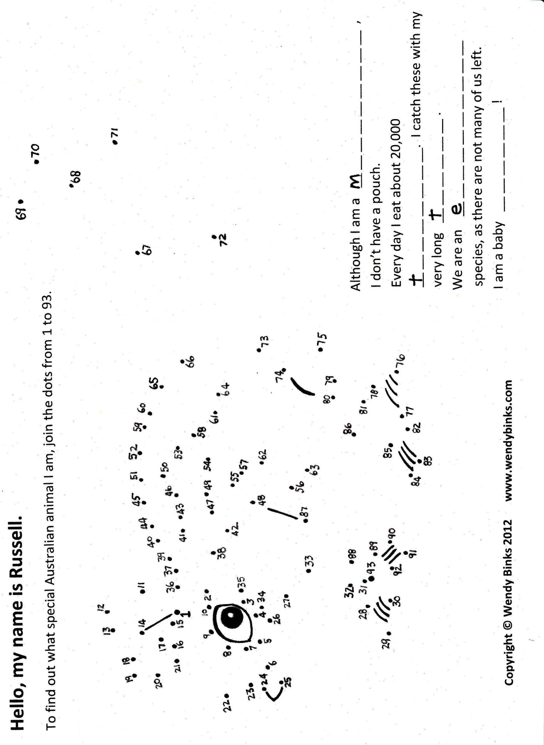 Free Activity Download – Wendy Binks